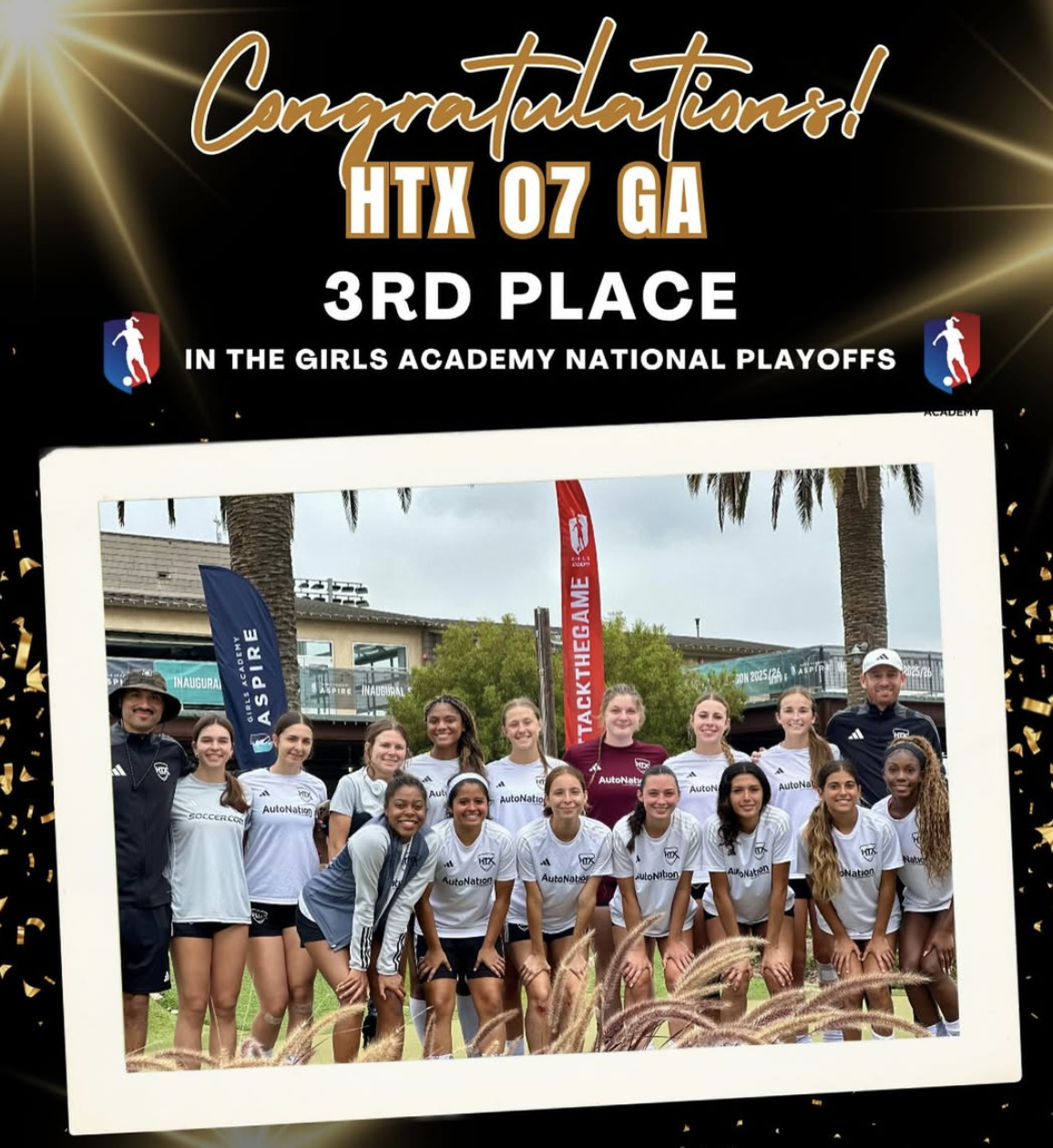 Girls Academy Compete at Summer Playoffs 2025